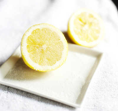 diy lemon facial scrub | pretty plain janes